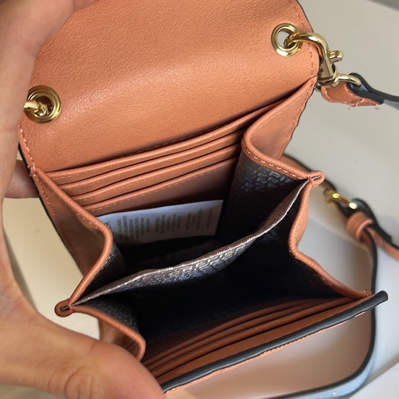 crepier | Bags | Crepier Pink Logo Mini Crossbody Bag | Poshmark